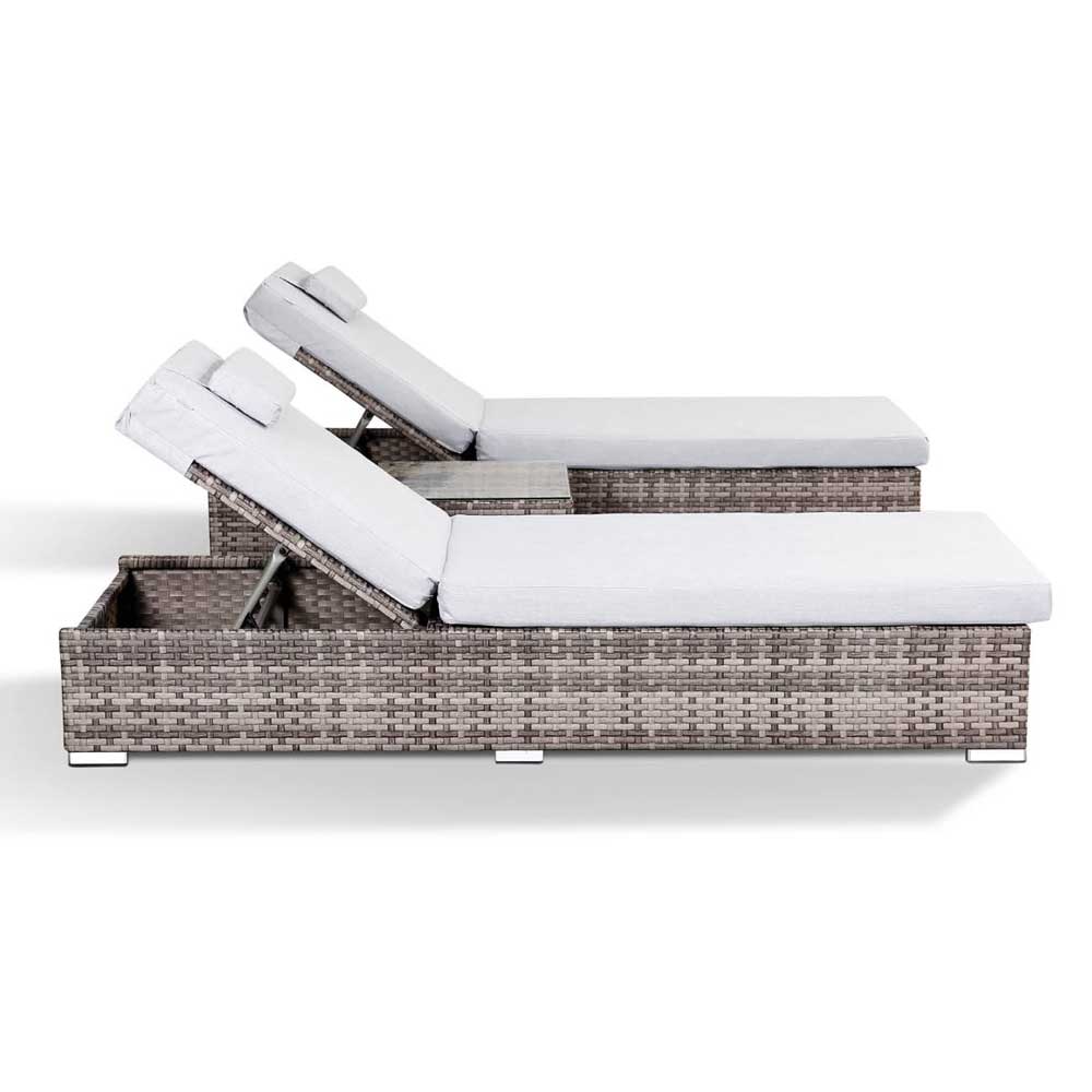 Sun Lounger Set - Rattan Life